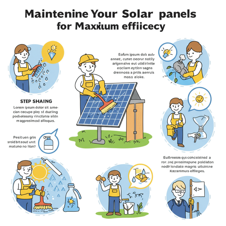 How to Maintain Your Solar Panels for Maximum Efficiency – Solar Energy
